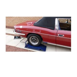 Heavy-Duty Scissor Hydraulic Car Ramps - with 4 locking heights